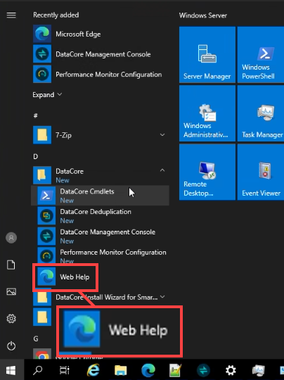 About the DataCore SANsymphony Help