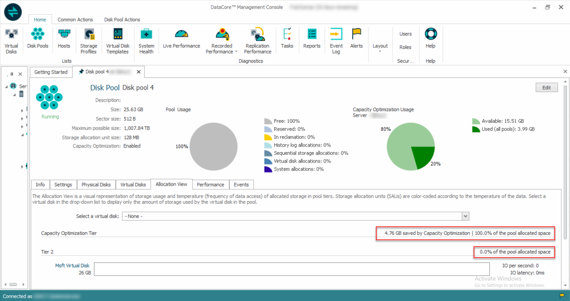 Pool Allocation Tool