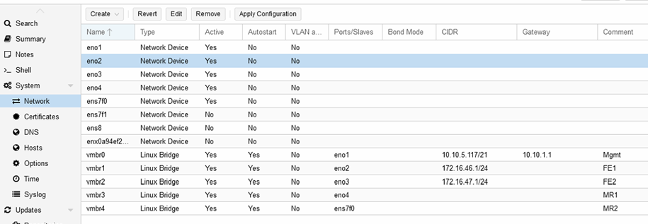 Proxmox: Host Configuration Guide