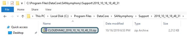 Sending Support Bundles Manually
