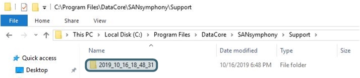 Sending Support Bundles Manually