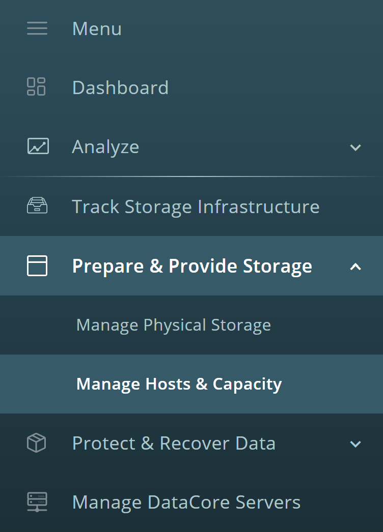 Manage Hosts and Capacity