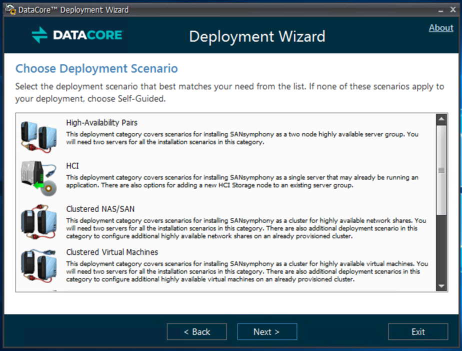 DataCore Deployment Wizard