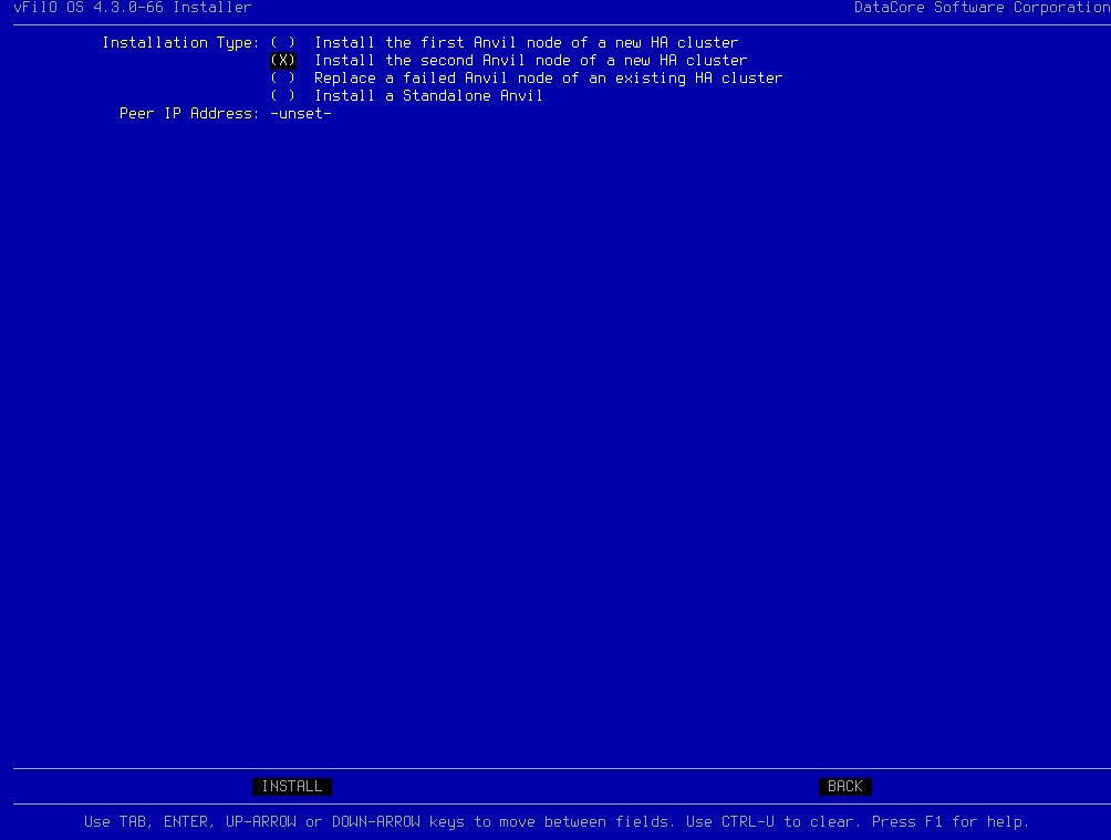 Installing the Second Node in an HA Cluster